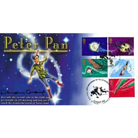 2002 Peter Pan, Steven Scott Official FDC, 100th Anniversary of the 1st ...