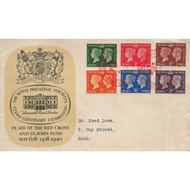 1940 Postage Stamp Centenary, Royal Philatelic Society's Centenary ...