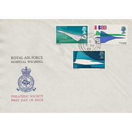 1969 Concorde, RAF Hospital Wegberg Concorde FDC, FPO 993 cds