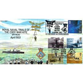 2001 Submarines, Group Captain Randle Official FDC, Cody War Kite BF ...