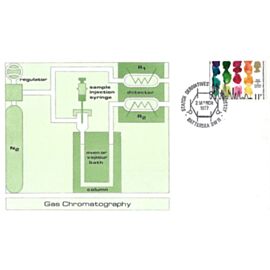 1977 Chemistry, Gas Chromatography FDC, 11p Stamp Only, Starch ...