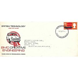 1966 British Technology, BMC Engineering Long Version FDC, 6d Car ...