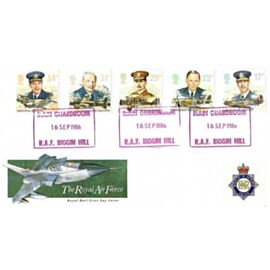 1986 The Royal Air Force, Royal MAil FDC, Main Guardroom RAF Biggin ...