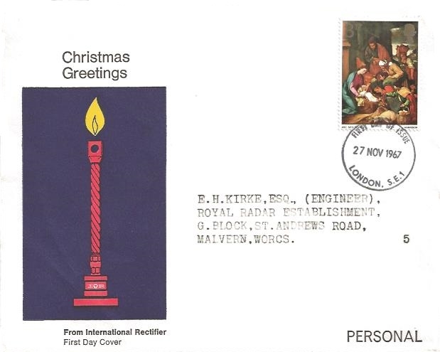 1957 Scout Jubilee Jamboree, Illustrated Handshake FDC, World Scout ...