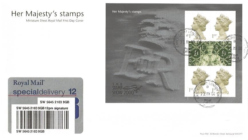 2001 Fabulous Hats, Consignia (Royal Mail Northern Ireland Mail Centre ...