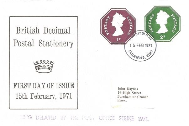 1970 Christmas, Post Office FDC, National Postal Museum London Slogan