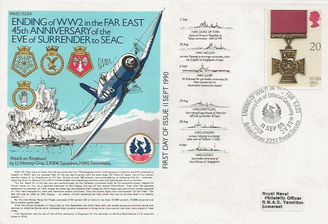 Royal Naval Group Covers
