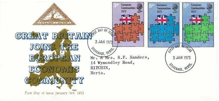 1958 Six Regional Definitive Stamps of Great Britain, Harrison & Sons ...