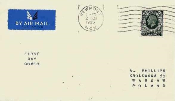 Air Mail Covers