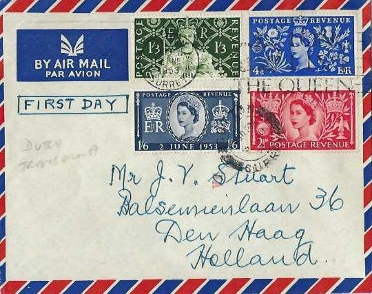 1968 British Paintings, North Herts Stamp Club FDC, Hitchin Herts. cds